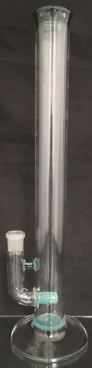 Green Belt Glass - 18.5" 18mm Color Accent Inline Bong - Colors Availa – Hi-Times