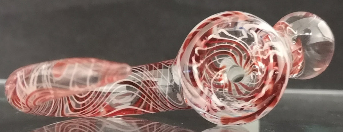 KOBB Glass - 14mm Up Horn Bowl (1 Hole) - Retticello – Hi-Times