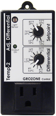Grozone - TP2 Adjustable Differential Temperature Controller – Hi-Times