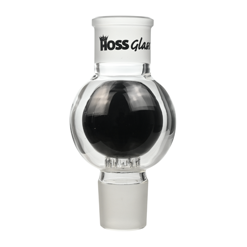 Hoss Glass - Orbit Perc Middle Build-a-Bong - Black – Hi-Times