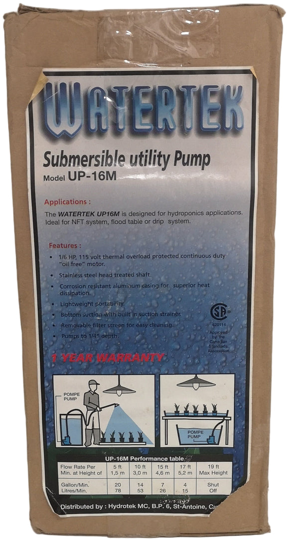 Watertek - Submersible Utility Water Pump 20 GPM – Hi-Times