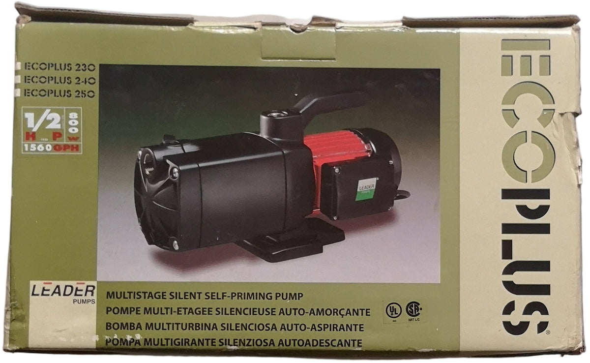 EcoPlus - Multistage Water Pump ½HP 25 GPM – Hi-Times