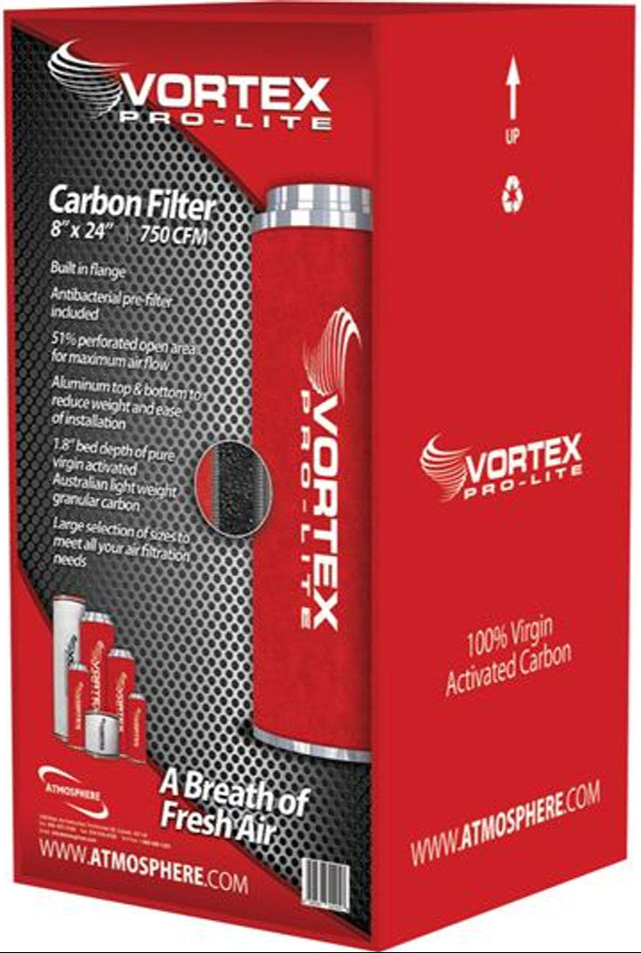 Vortex - Pro-Lite Charcoal Air Filter - 8"x24" – Hi-Times