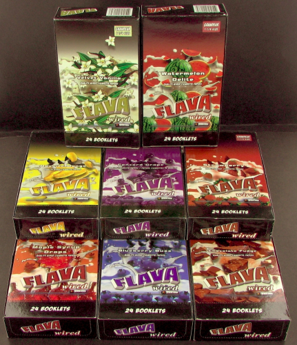 FLAVA 1¼ Flavored Wired Rolling Papers - Flavors Available – Hi-Times