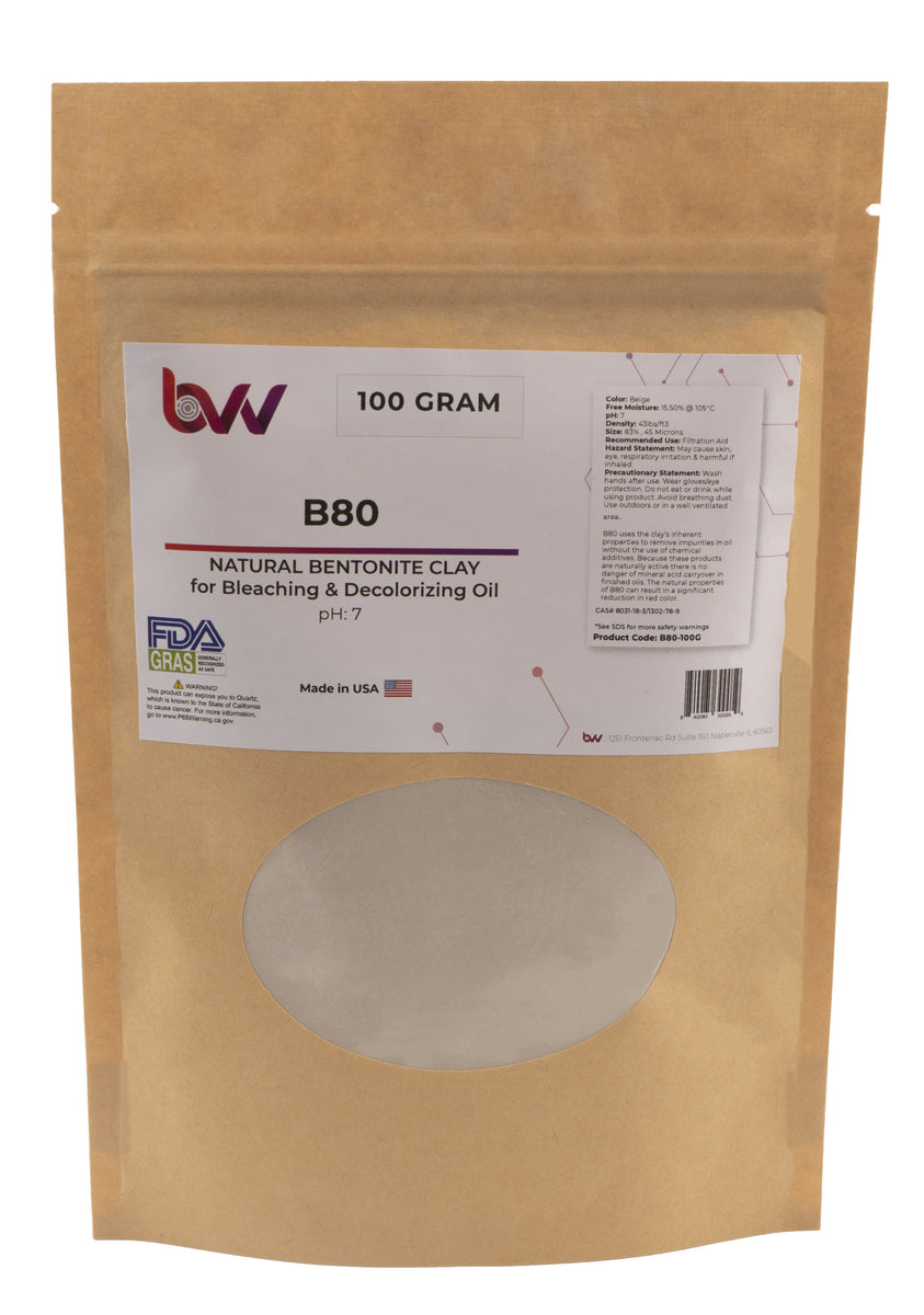 BVV (Best Value Vacs) - Pure-Flo® B80 Natural Bentonite for Bleaching ...