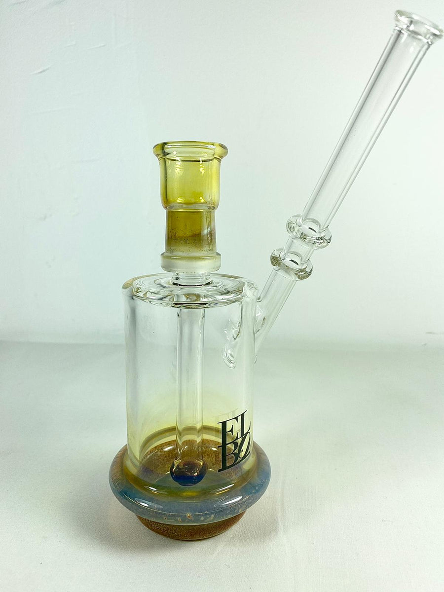 Elbo Glass - 7" Colored Sidecar Rig 18mm Male Joint + Free Banger – Hi ...