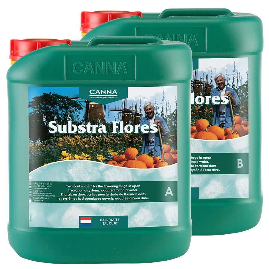 Canna - Substra Flores Fertilizer (A+B Set) - 1L / 5L – Hi-Times